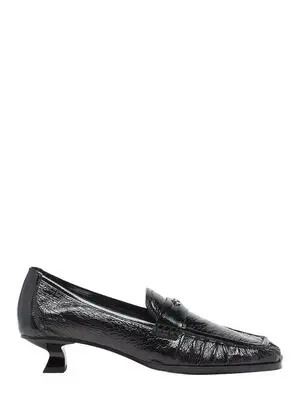 DIESEL D-amber Logo Heeled Pumps - Black