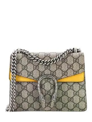 Gucci Dionysus Gg Coated Canvas Mini Crossbody Bag - Brown