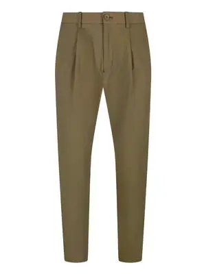 Herno Pleated Trousers - Brown