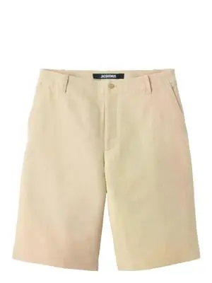 Jacquemus Le Camargue Chino Shorts - Neutrals