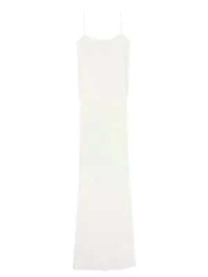 Jacquemus La Plumetis Maxi Dress - White