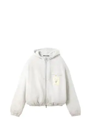Jacquemus Torneo Zip-up Hoodie - Grey