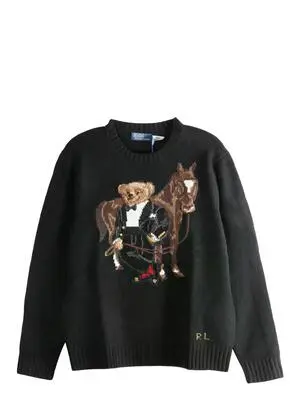 Polo Ralph Lauren Crew-neck Sweater - Black