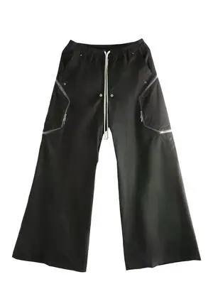 Rick Owens Blixa Belas Zip-pocket Trousers - Black