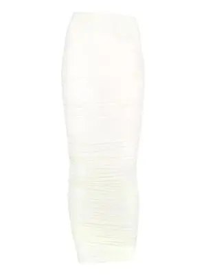 Wolford Ruched Midi Skirt - White