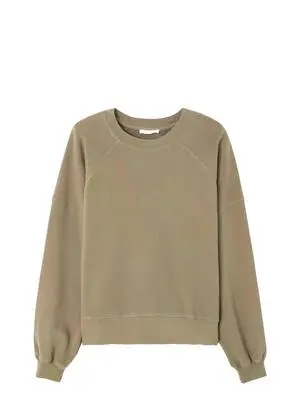 American Vintage Atubay Round-Neck Sweatshirt Green