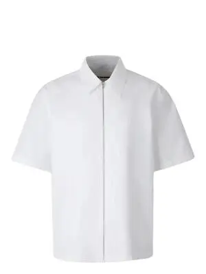 JIL SANDER Zip-up Shirt - White