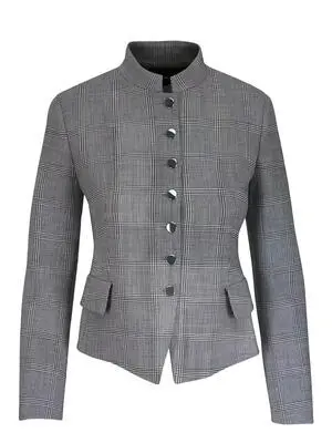 AKRIS Akris Deva Checked Jacket
