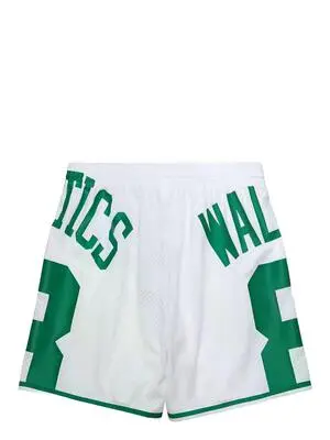 Mitchell & Ness Antoine Walker Boston Celtics Maxxed Out Fashion Shorts - White