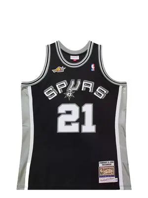 Mitchell & Ness Nba San Antonio Spurs 2000 Tim Duncan Jersey - Black