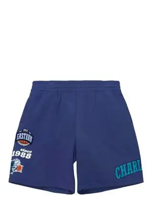 Mitchell & Ness Charlotte Hornets Team Origins Shorts - Purple