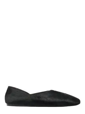 Khaite Jane Pointed Ballet Flat - Black