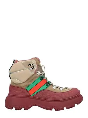 Gucci Lace-up Boots - Neutrals