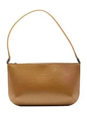 LOUIS VUITTON 2003 Monogram Mat Fowler Shoulder Bag - Brown