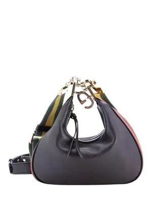 Gucci Attache Shoulder Bag Leather Small - Black