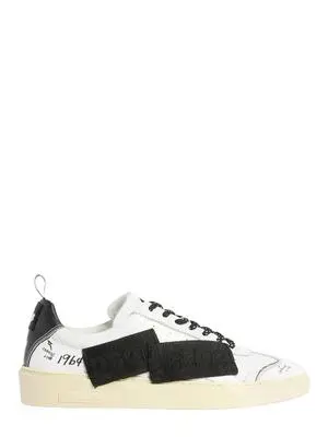 Dsquared2 Ribbon Rider Low Top Sneakers - White