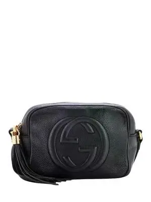 Gucci Soho Disco Leather Small Crossbody Bag Black