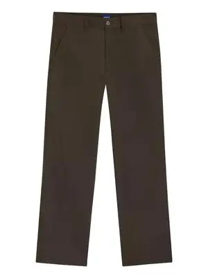 Hugo Straight Leg Trousers - Brown