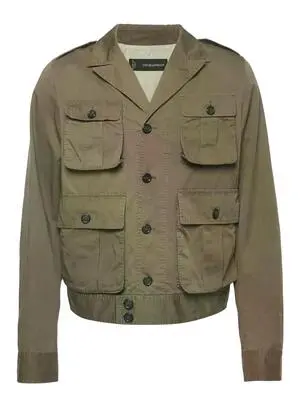 Dsquared2 Flap-pockets Cotton Jacket - Green