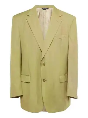 Burberry Wool Blazer - Green