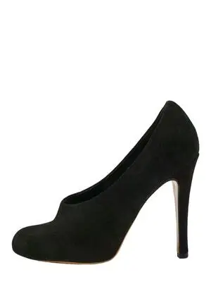 Chloé Round-toe Leather Pumps - Black