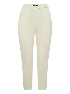 Theory Crepe Trousers - Neutrals