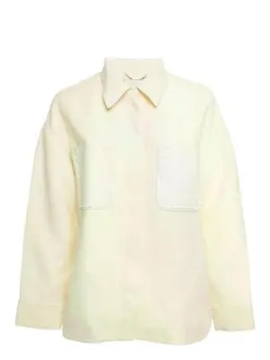 Fendi Button Pocket Oversized Jacket - Neutrals