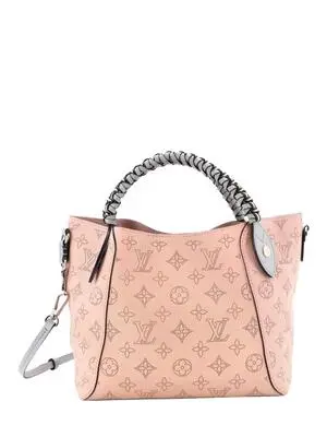 LOUIS VUITTON Braided Handle Hina Pm Crossbody Bag - Pink
