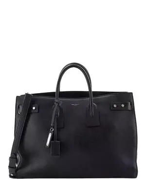 Saint Laurent Sac De Jour Souple Large Satchel - Black