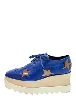 Stella McCartney Elyse Star Platform Sneakers - Blue