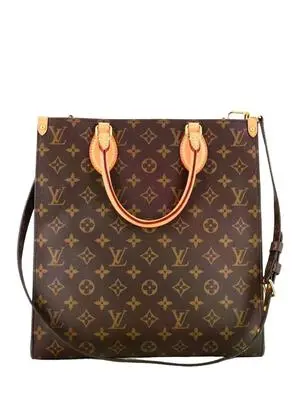 LOUIS VUITTON Sac Plat Nm Bag Monogram Canvas Pm - Brown