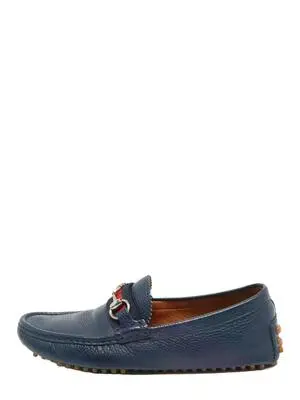GUCCI Horsebit Leather Loafers