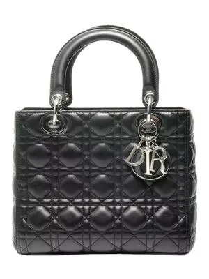 Dior 2013 Quilted Charm Bag - Black