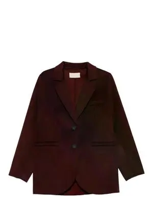 Vanessa Bruno Pocketed Single-breasted Coat - Red