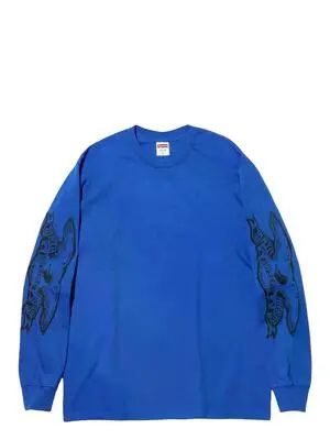 Supreme Antihero® Eagle Long-sleeves T-shirt - Blue