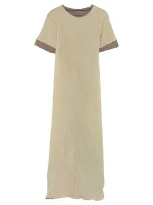 Sportmax Seam Panelled Dress - Neutrals