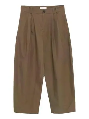 Studio Nicholson Pleated Yale Trousers - Brown