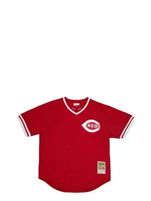 Mitchell & Ness Mlb 1983 Johnny Bench T-shirt - Red