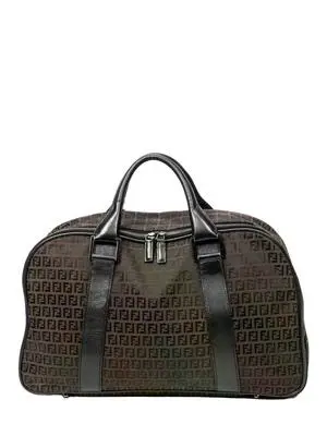 Fendi Ff-pattern Tote Bag - Black