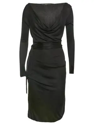 Gucci Cowl-neck Dress - Black
