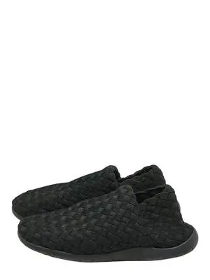Bottega Veneta Intrecciato Starfish Slip-on Sneakers - Black