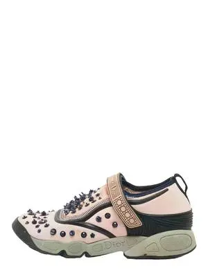 Dior Fusion Embellished Sneakers - Pink
