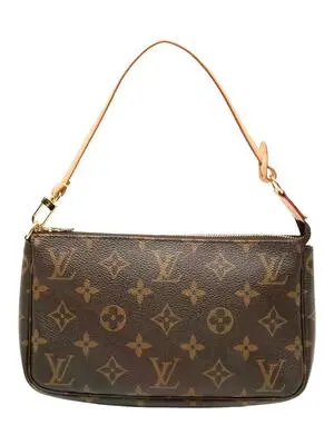 LOUIS VUITTON 2006 Monogram Pochette Accessoires - Brown