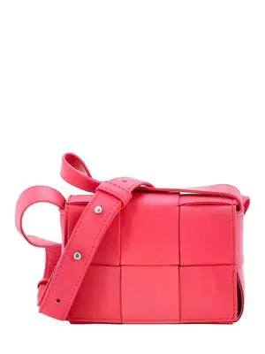 Bottega Veneta Candy Crossbody Bag - Pink