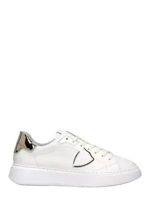 Philippe Model Temple Low Leather Trainers - White