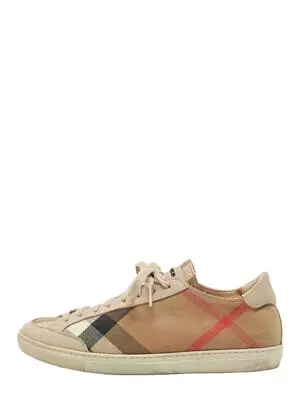 Burberry Check Low-top Sneakers - Neutrals
