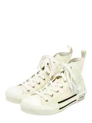 Dior B23 High-top Sneakers - White