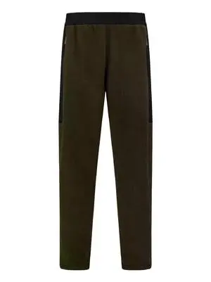Herno Fleece Panelled Track Pants - Green