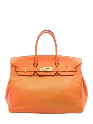 Hermès Birkin 35 Handbag - Orange