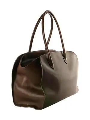 THE ROW Marlo 14 Leather Tote Bag - Brown